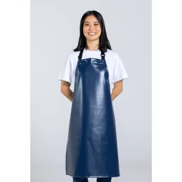 Zoe Navy Apron AussieChef Quality Apron Choice